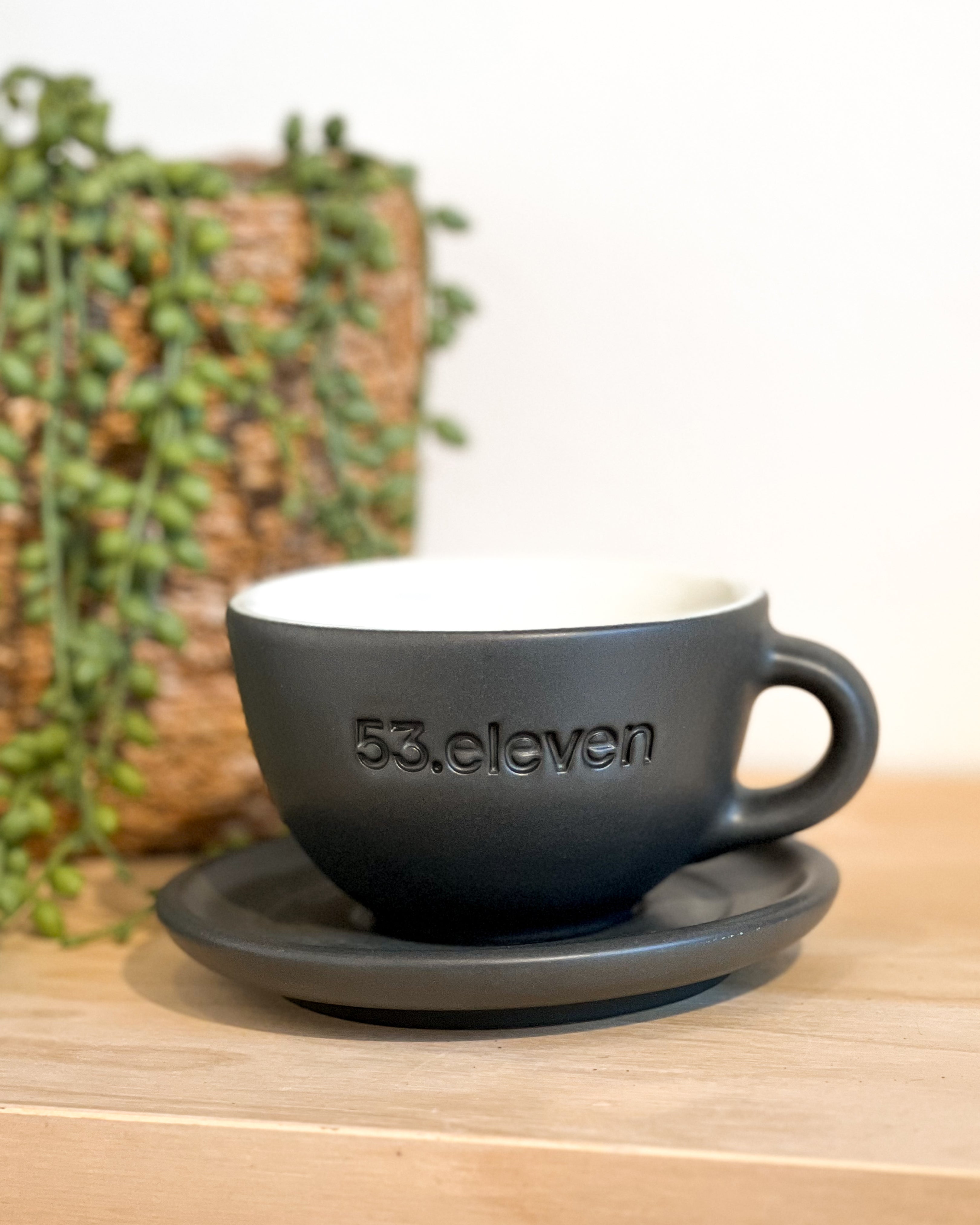 53.eleven Cappuccino/Flatwhite Cup and Saucer